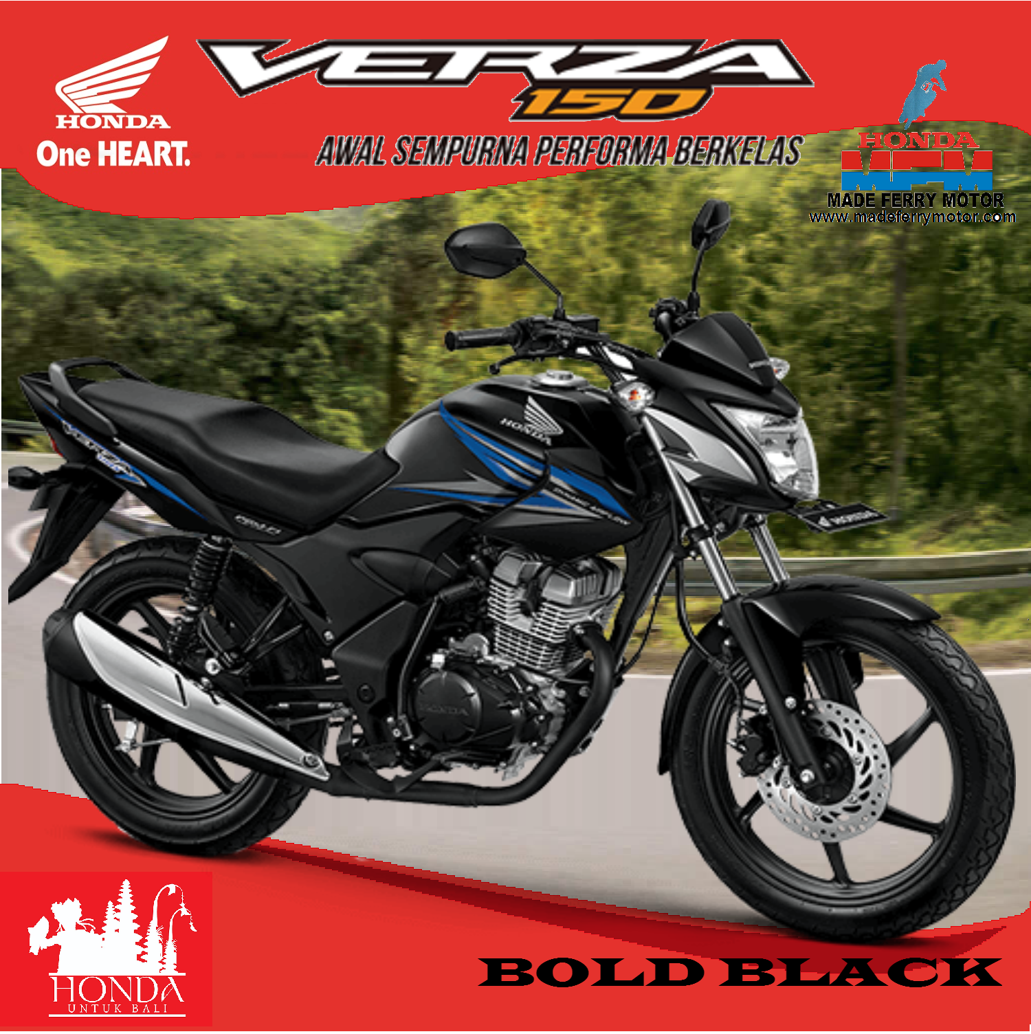 HONDA VERZA 150 - HONDA MADE FERRY MOTOR