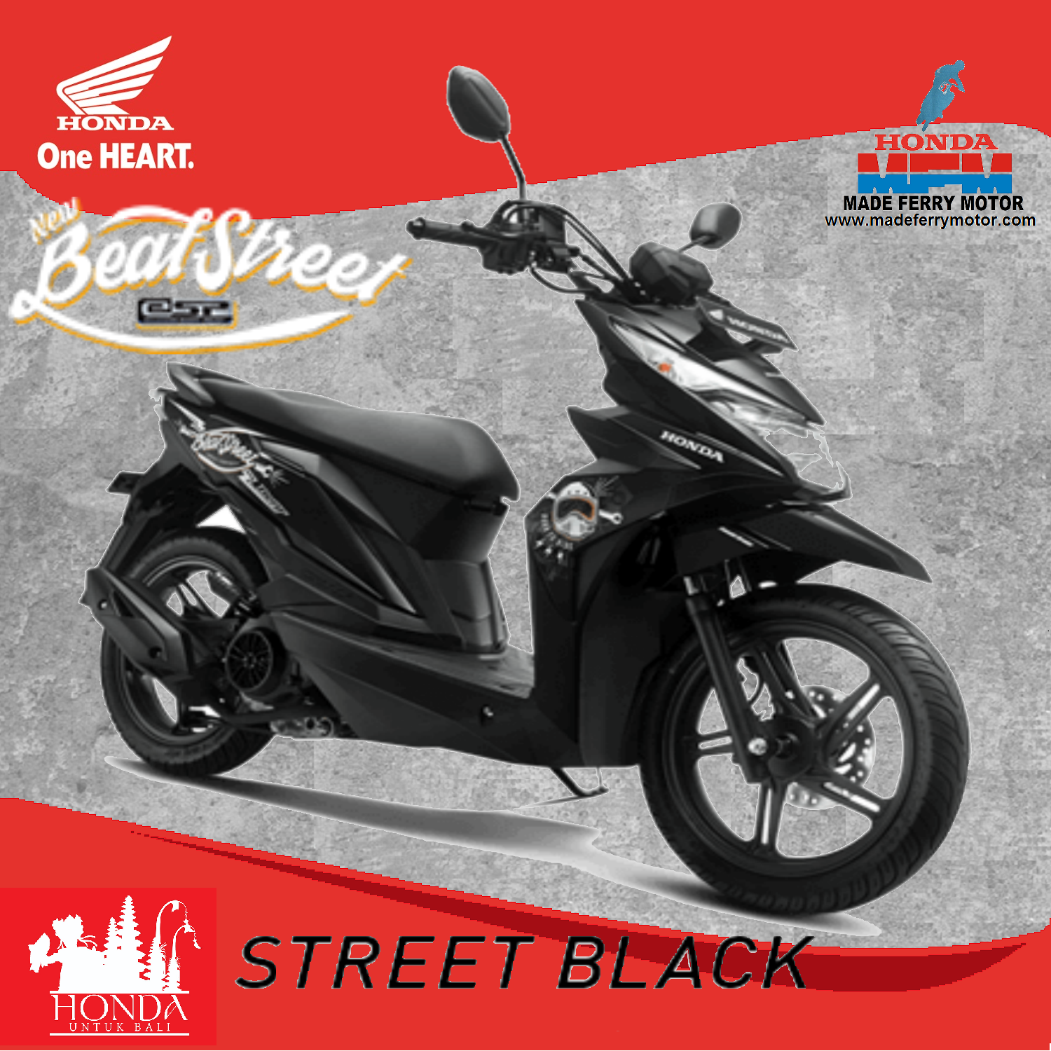 All New Honda BeAT Street eSP - HONDA MADE FERRY MOTOR